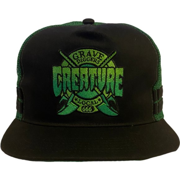 Creature | Accessories | Creature Grave Diggers Trucker Snapback Hat ...